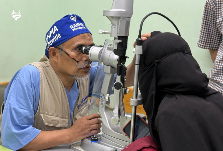 Structured Eye Care Response at Nasser Medical Complex - Rahma Worldwide